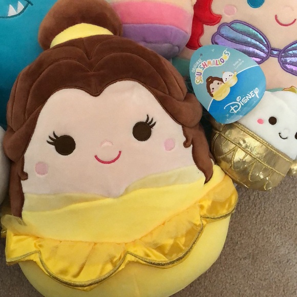 Squishmallows | Toys | Squishmallow Disney Complete Set Belle Elsa ...